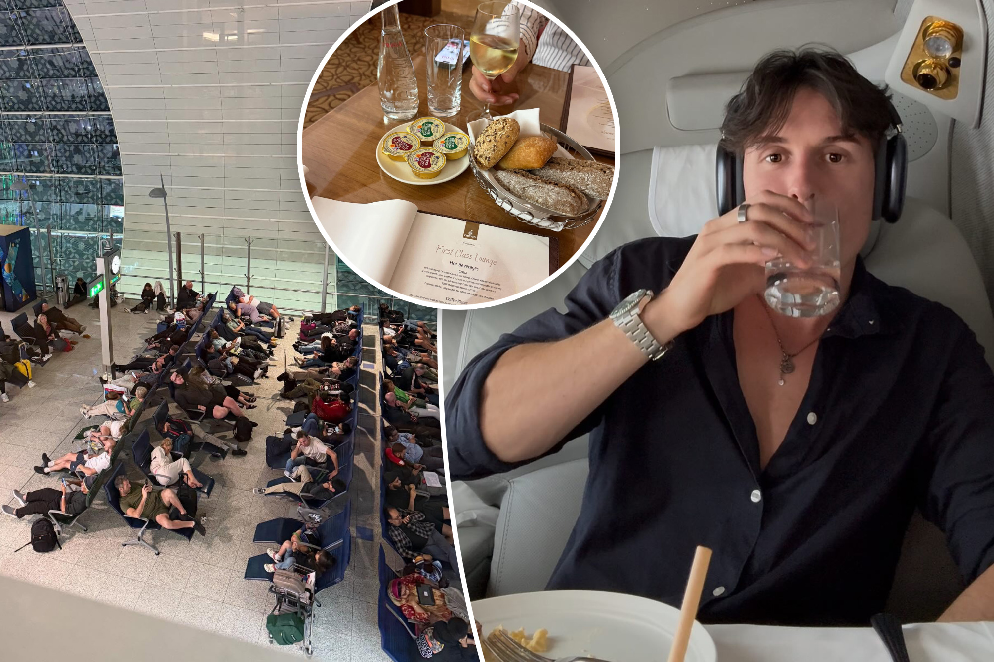 ‘Greedy and selfish’ CEO slammed for bragging about first-class plane ...