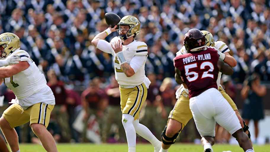 Former Georgia Tech Quarterback Zach Pyron Will Re-Enter The Transfer ...