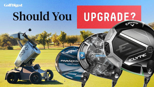 Analyzing the last three years of Callaway drivers with a swing robot