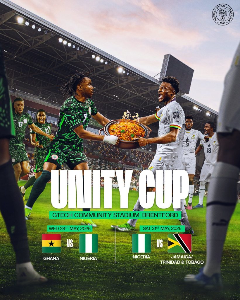 Nigeria Vs Ghana Unity Cup Ticket VIP Ticket Already Sold Off