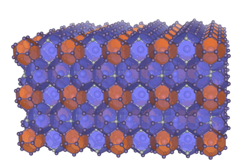 From cage to sponge: Clathrate material morphs into powerful green ...