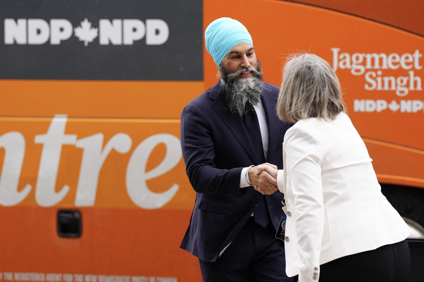 Photo Gallery: The French-language election debate