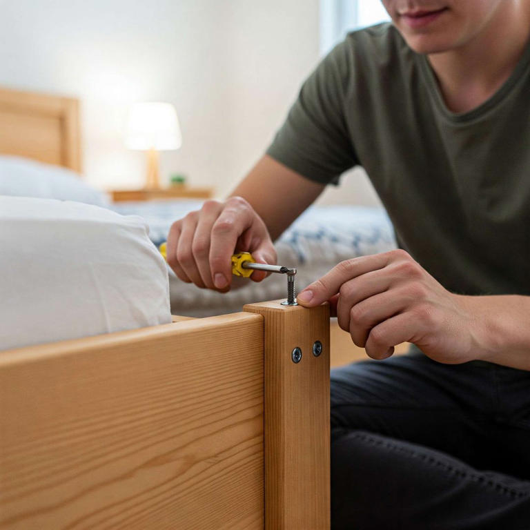 How to Fix a Squeaky Bed Frame: 6-Step DIY