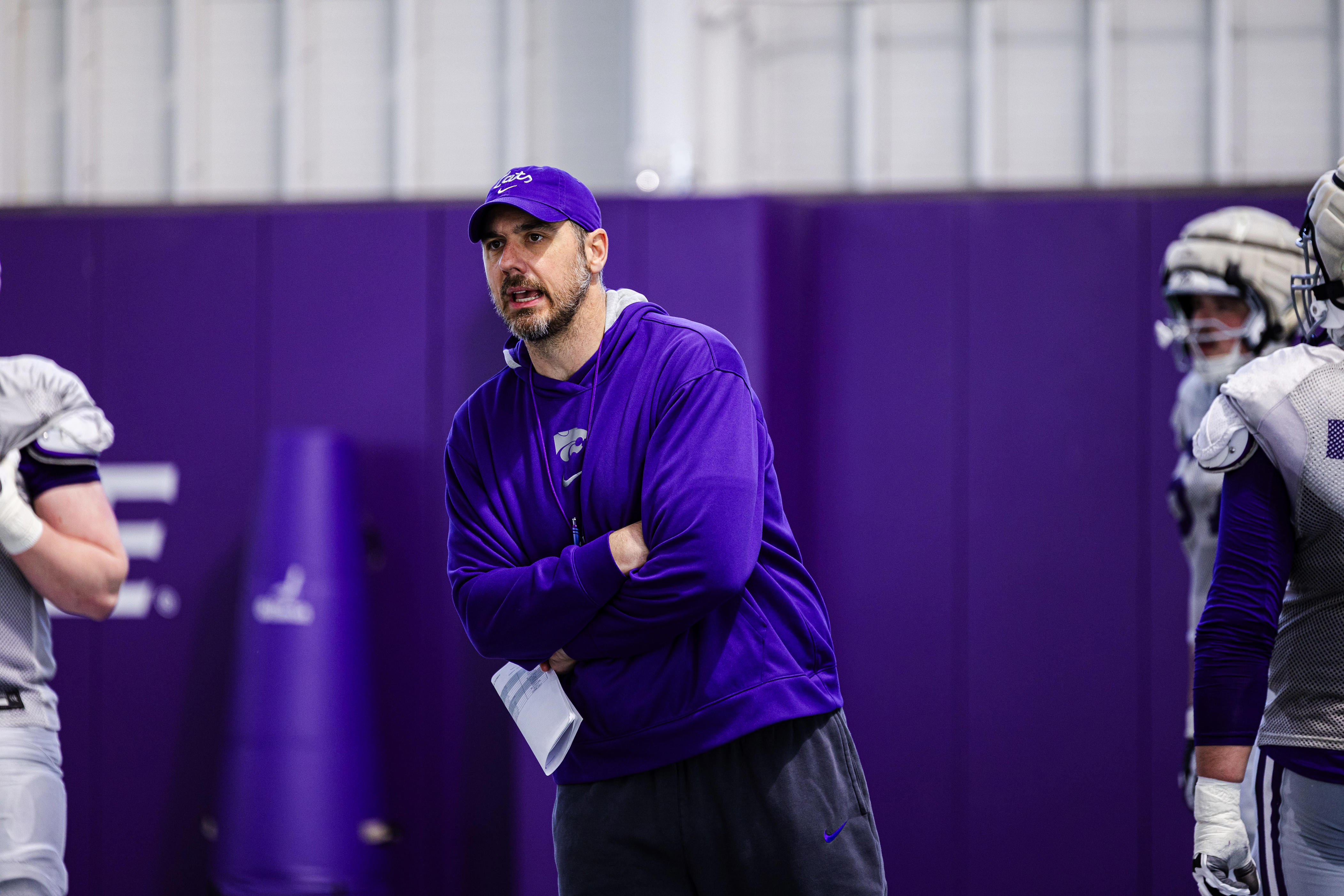 Kansas State football, Collin Klein to keep Brian Lepak on staff