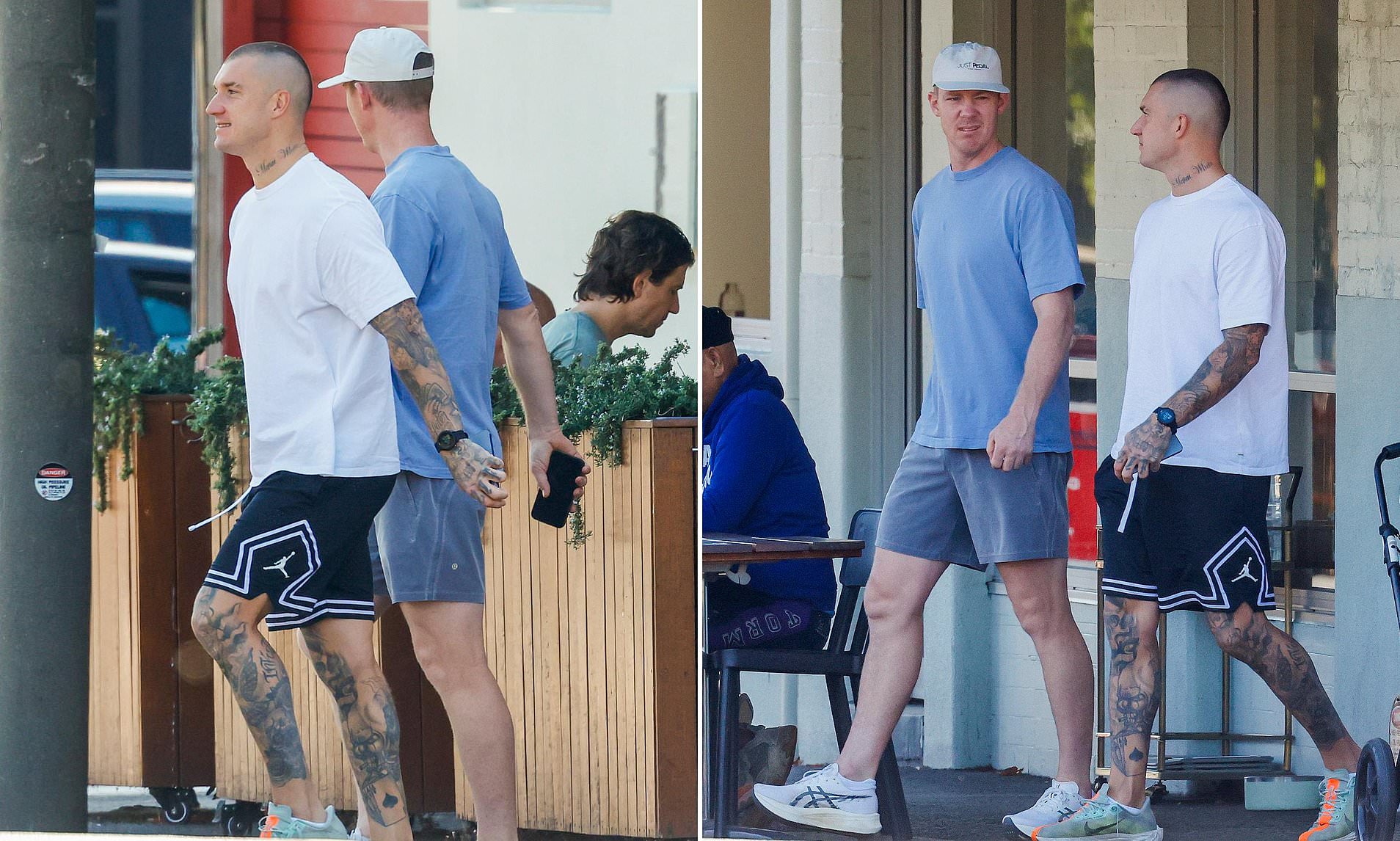 Dustin Martin looks fit enough to still play AFL as he steps out with ...