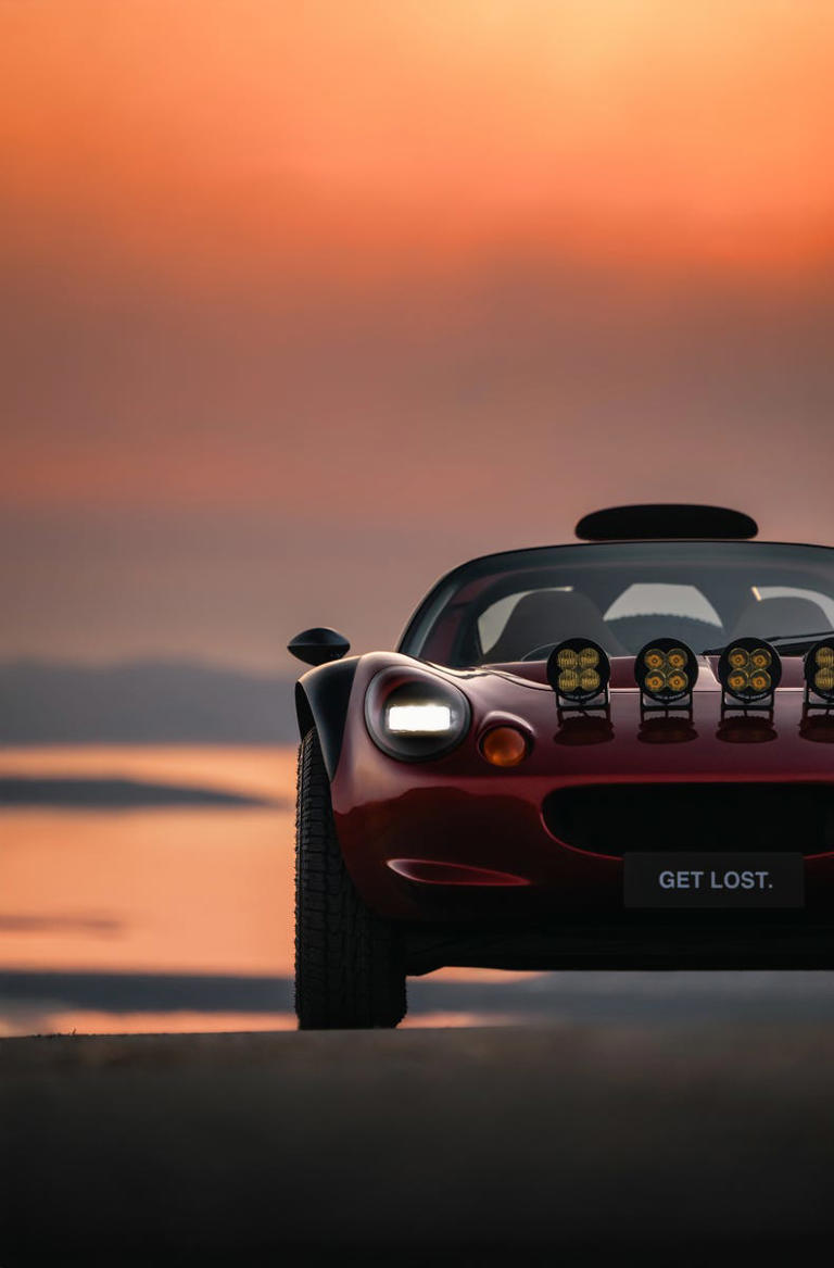 This Safari-Style Lotus Elise Restomod Is Basically a Dirt Bike