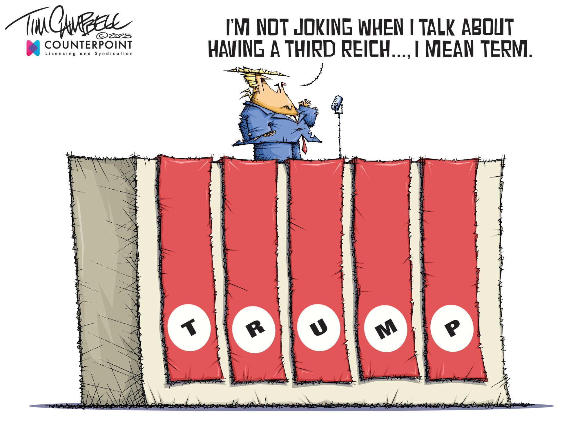 The Latest Political Cartoons From Tim Campbell