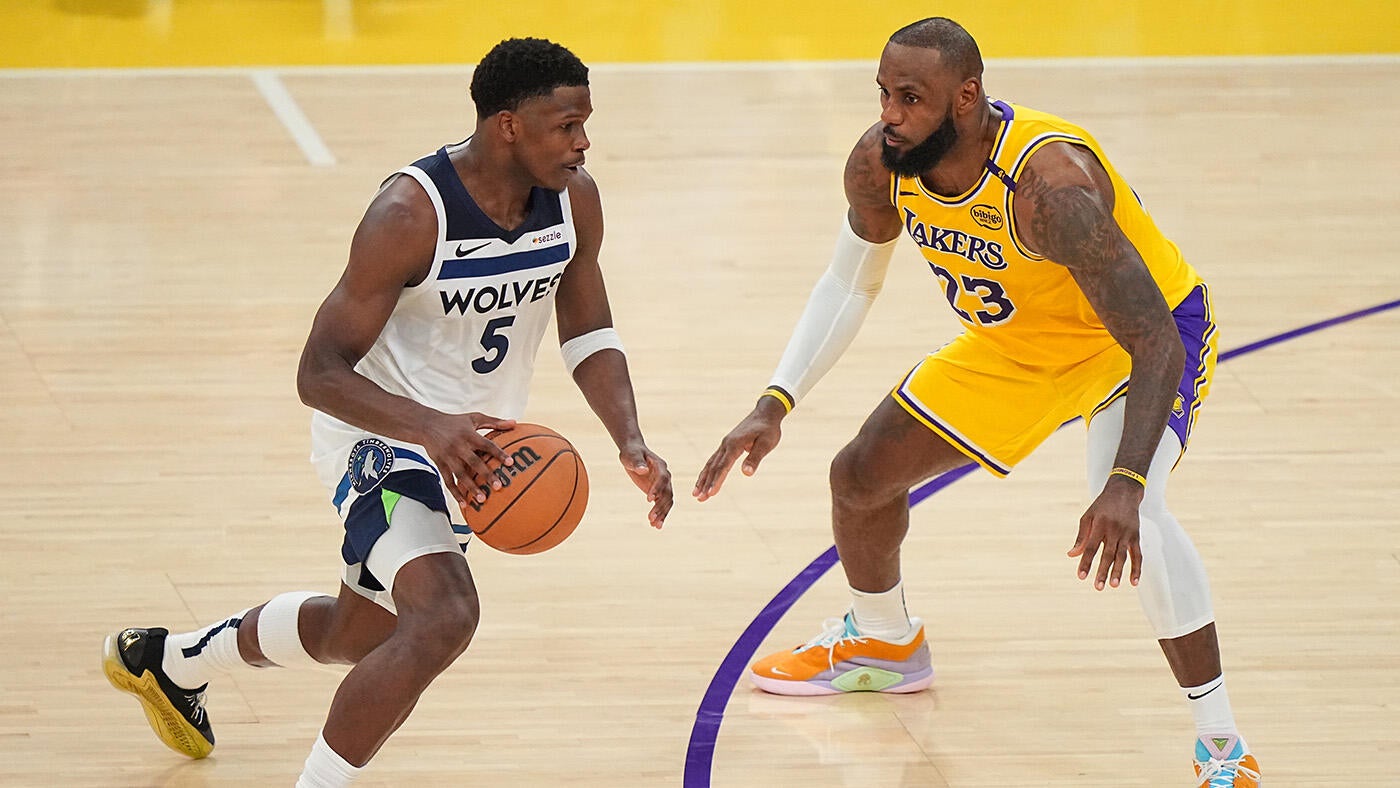 Timberwolves' Anthony Edwards happy that Lakers are favorites in first ...