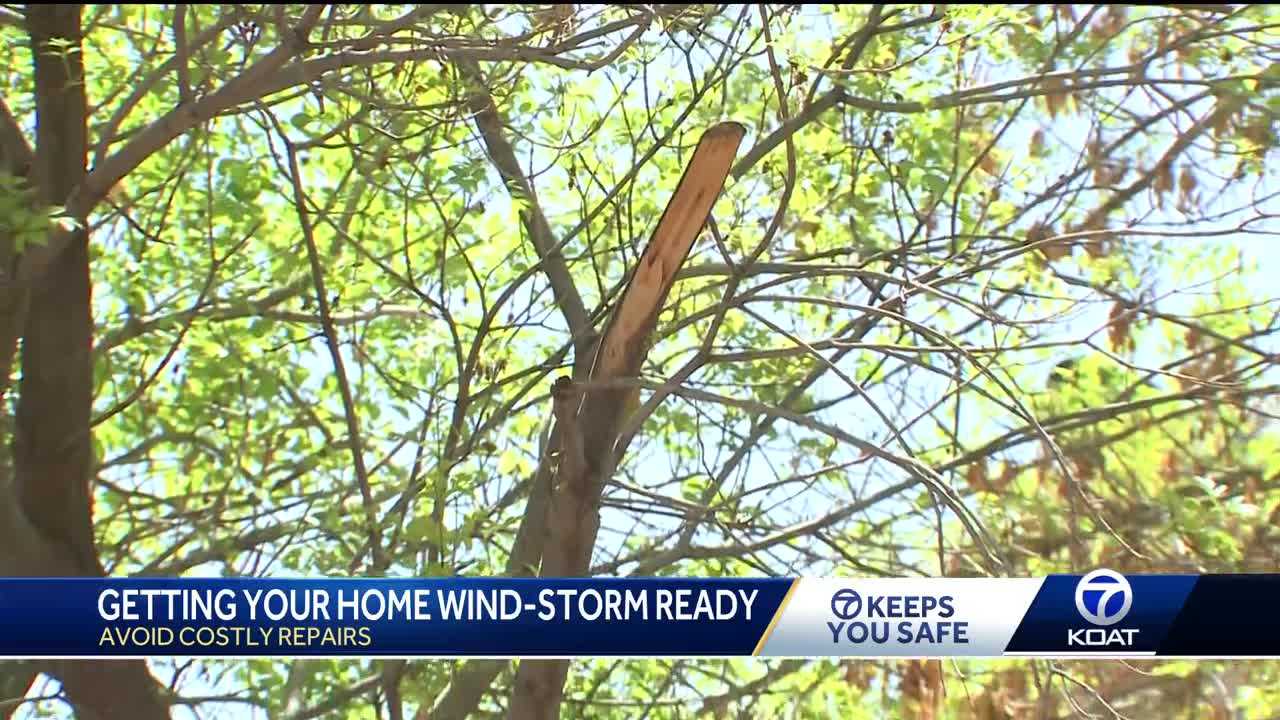 High winds can damage homes