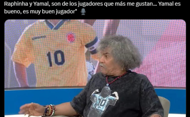 El mejor jugador del mundo según el Pibe Valderrama