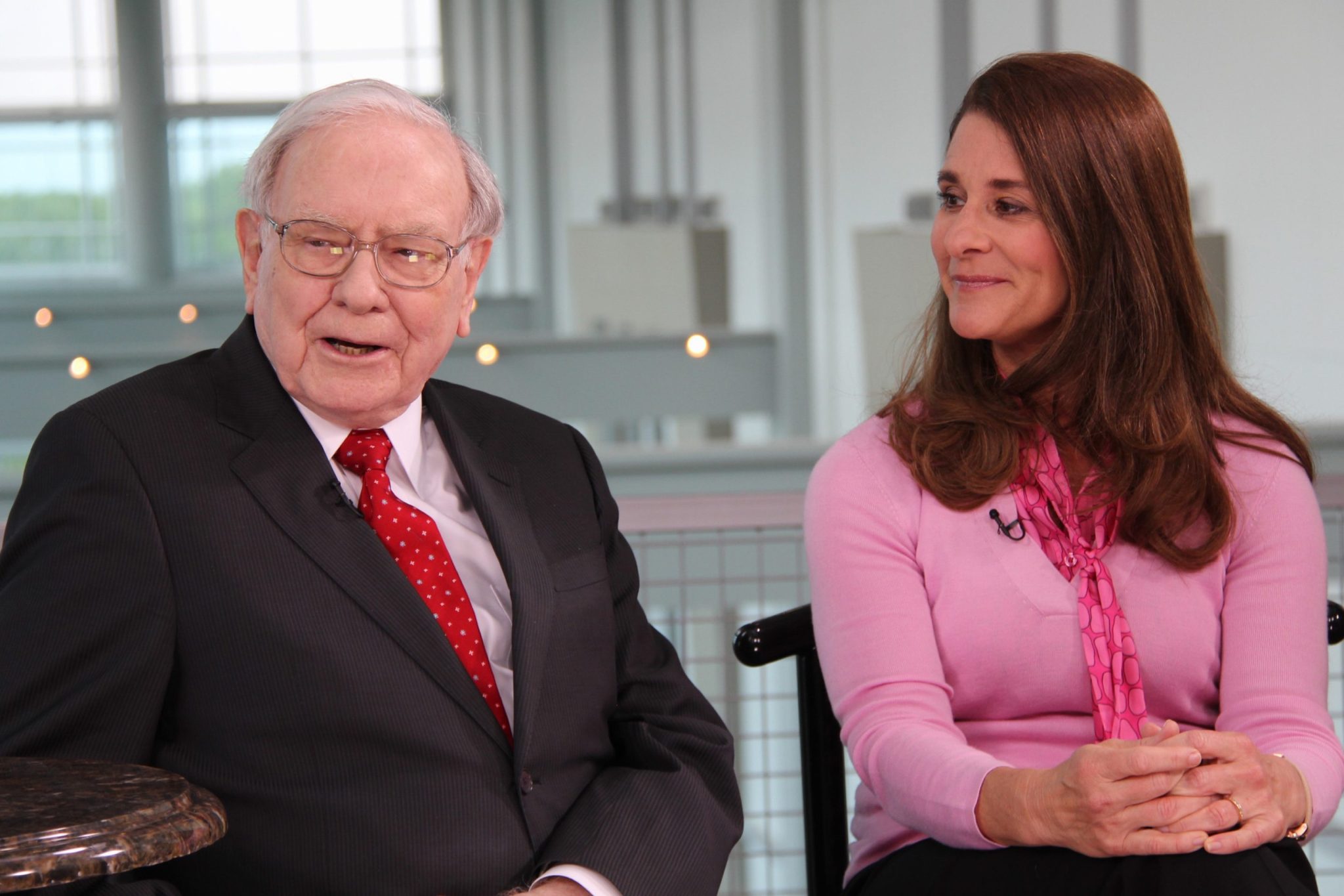 Melinda French Gates shares the advice Warren Buffett gave her when she ...