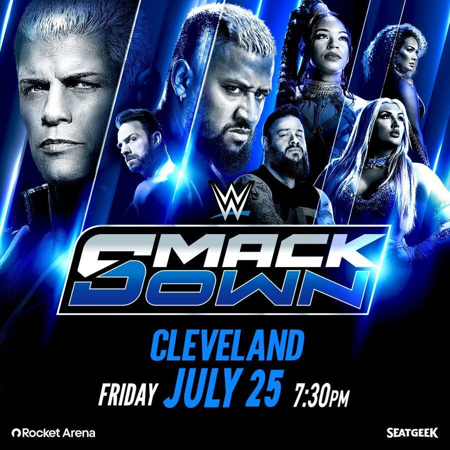 WWE adds 10 SmackDown and Raw shows this summer, including a visit to ...
