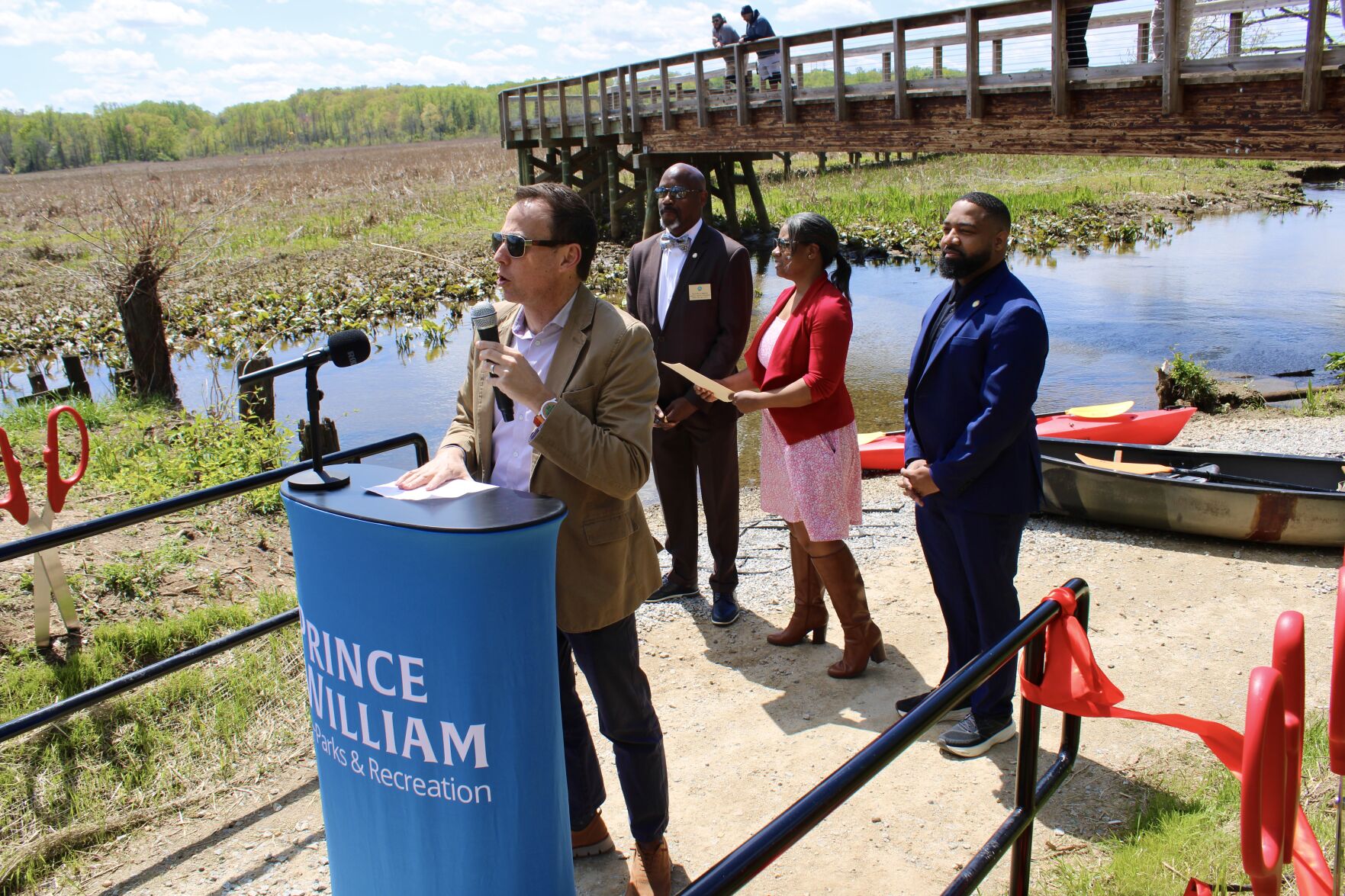 New kayak launch site opens in Neabsco Regional Park