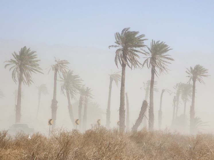 Windblown Dust Hits Coachella; Weather Advisory Issued