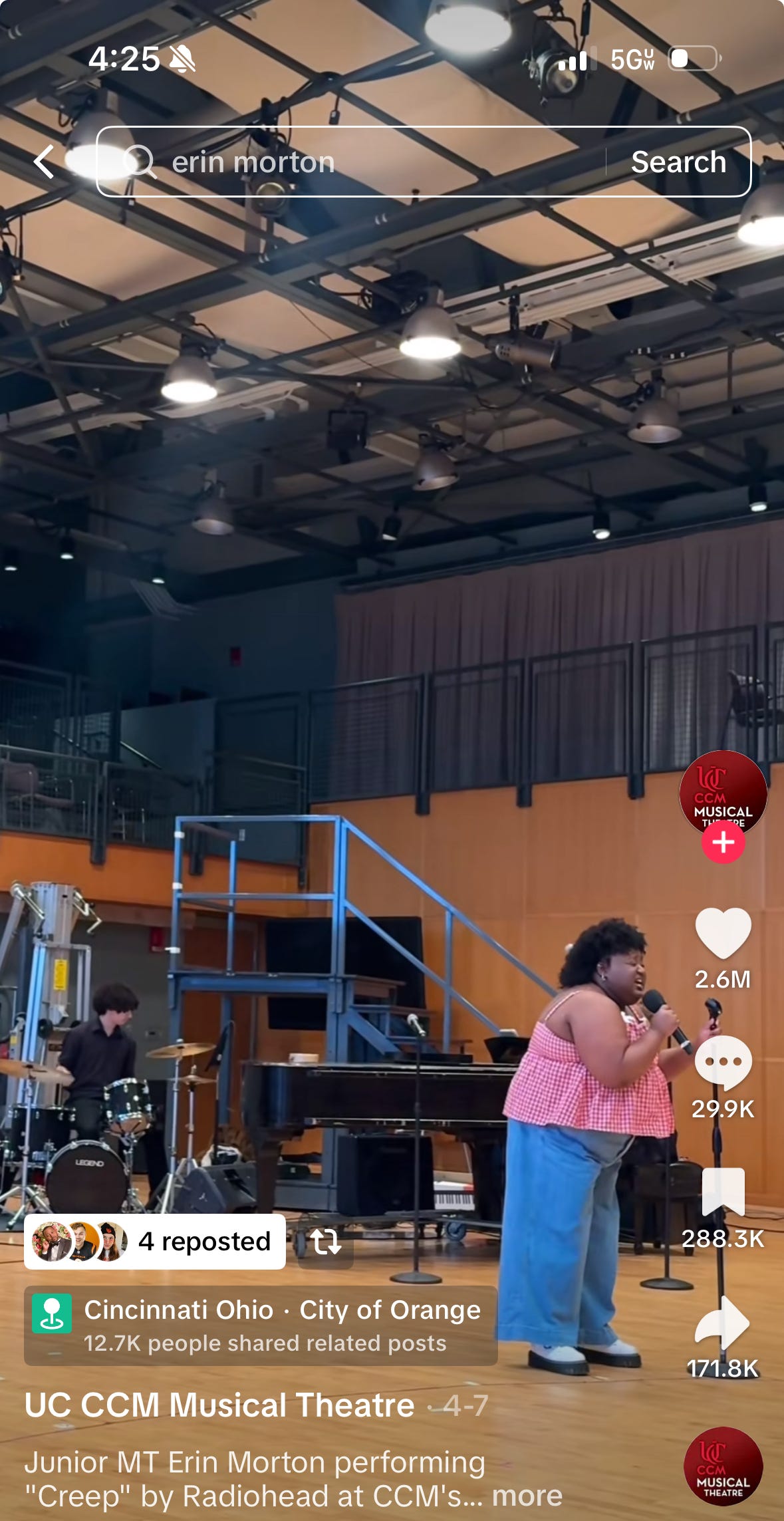 UC student's Radiohead cover wows with 10M TikTok views. Watch here