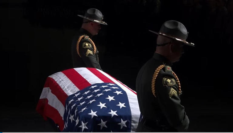 ‘A shining example’: Funeral honors San Bernardino County Sheriff's ...