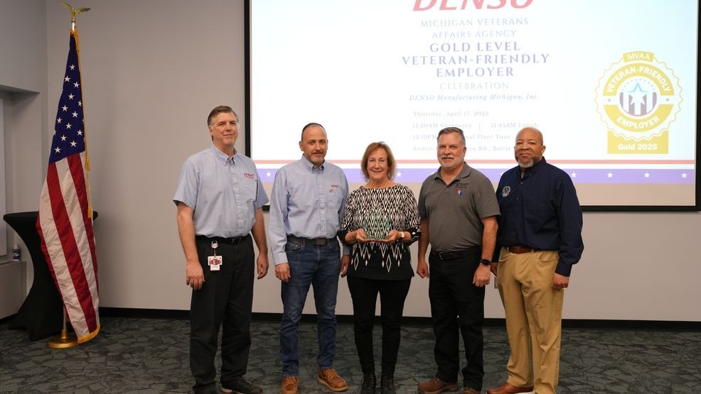 DENSO Manufacturing in Battle Creek earns Gold-Level Veteran-Friendly ...