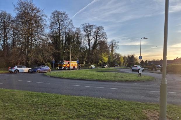 Firefighters tackle school building fire in Basingstoke