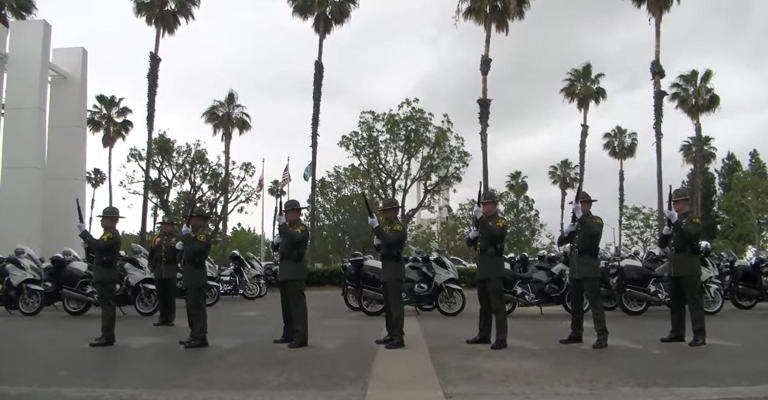 ‘A shining example’: Funeral honors San Bernardino County Sheriff's ...
