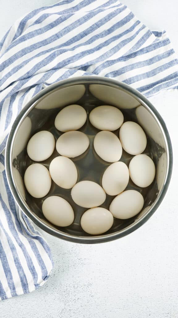 Instant Pot Hard Boiled Eggs Done the 5-5-5 Method