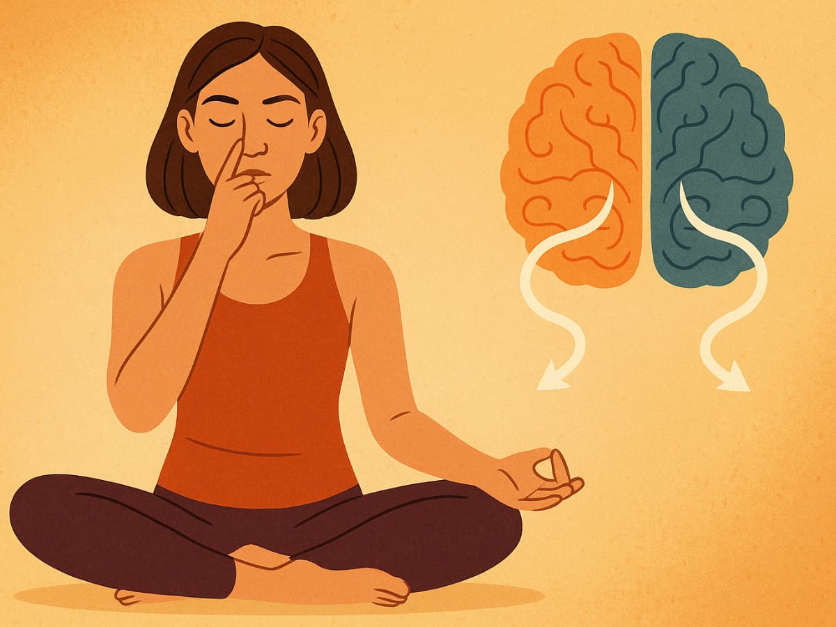 Respirar por una sola fosa nasal puede transformar tu estado mental en minutos