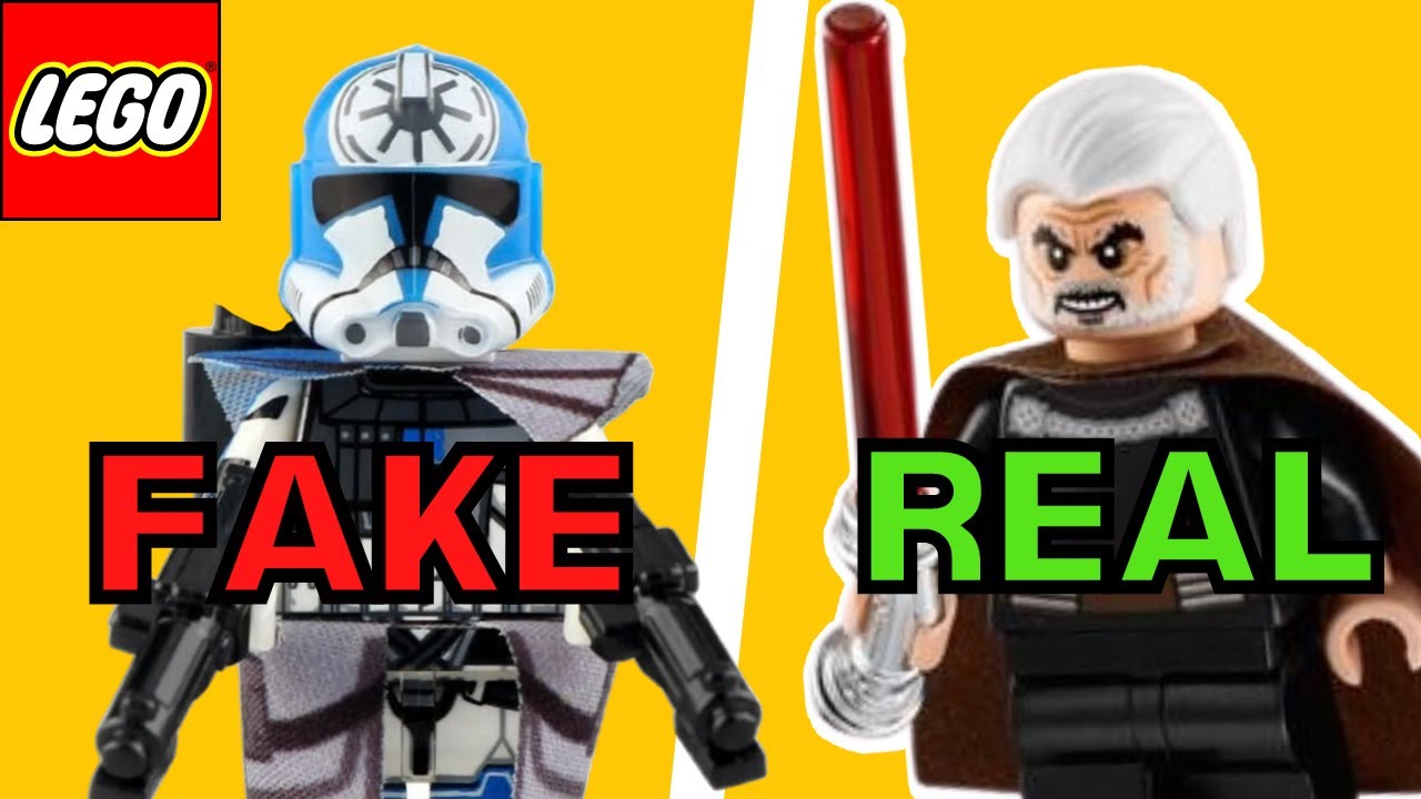 I bought fake LEGO Star Wars Minifigures