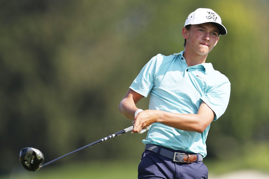 Miles Russell, the top-ranked junior golfer in America, has made his ...