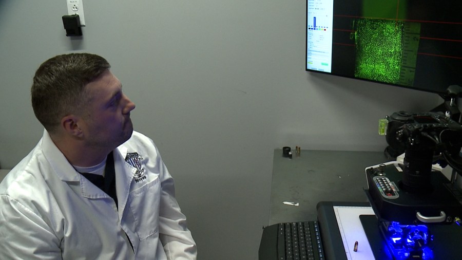 Fishers Police give inside look of forensics lab and technology