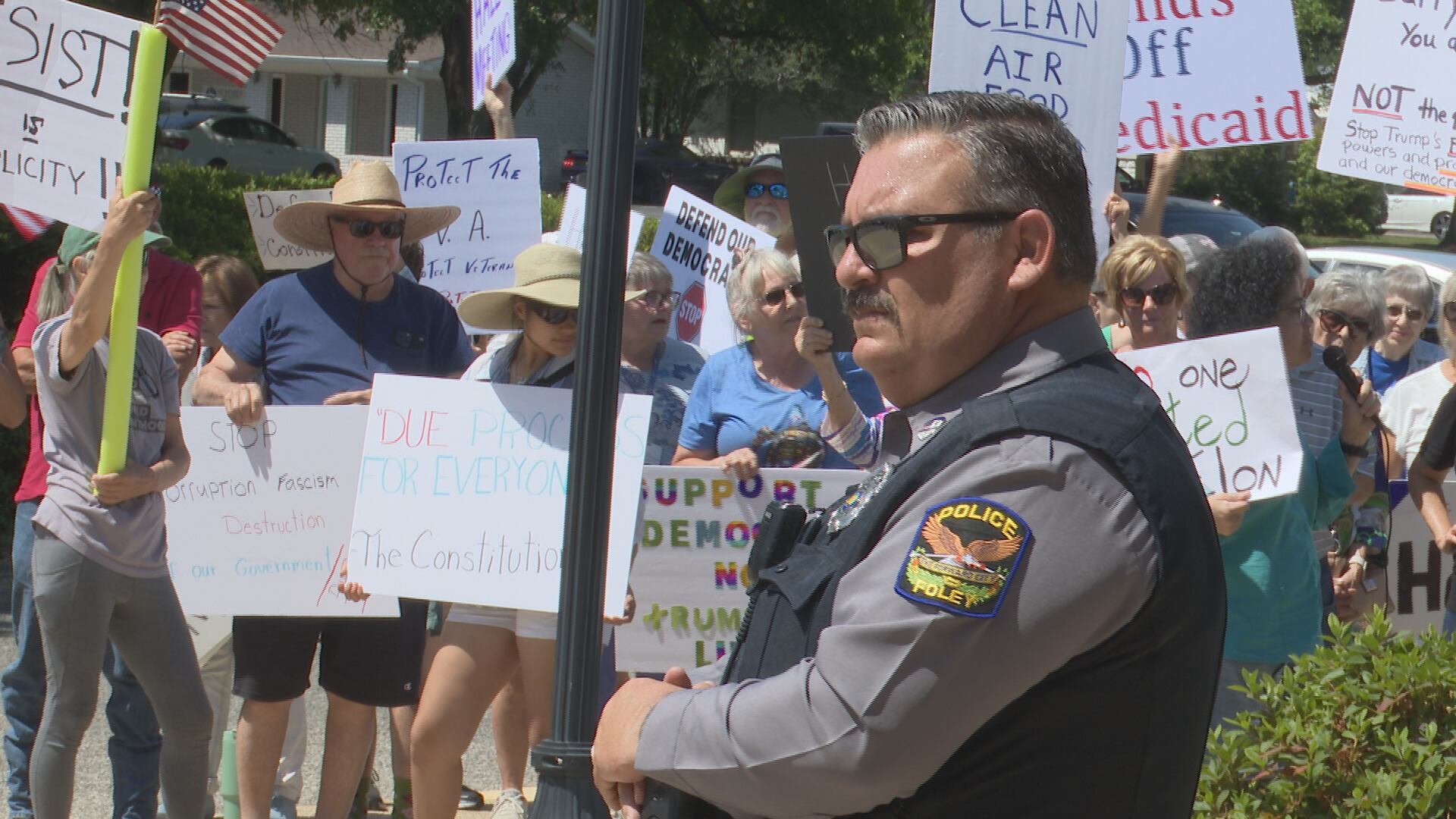 Foley speaking engagement by US Rep. Barry Moore sparks protest