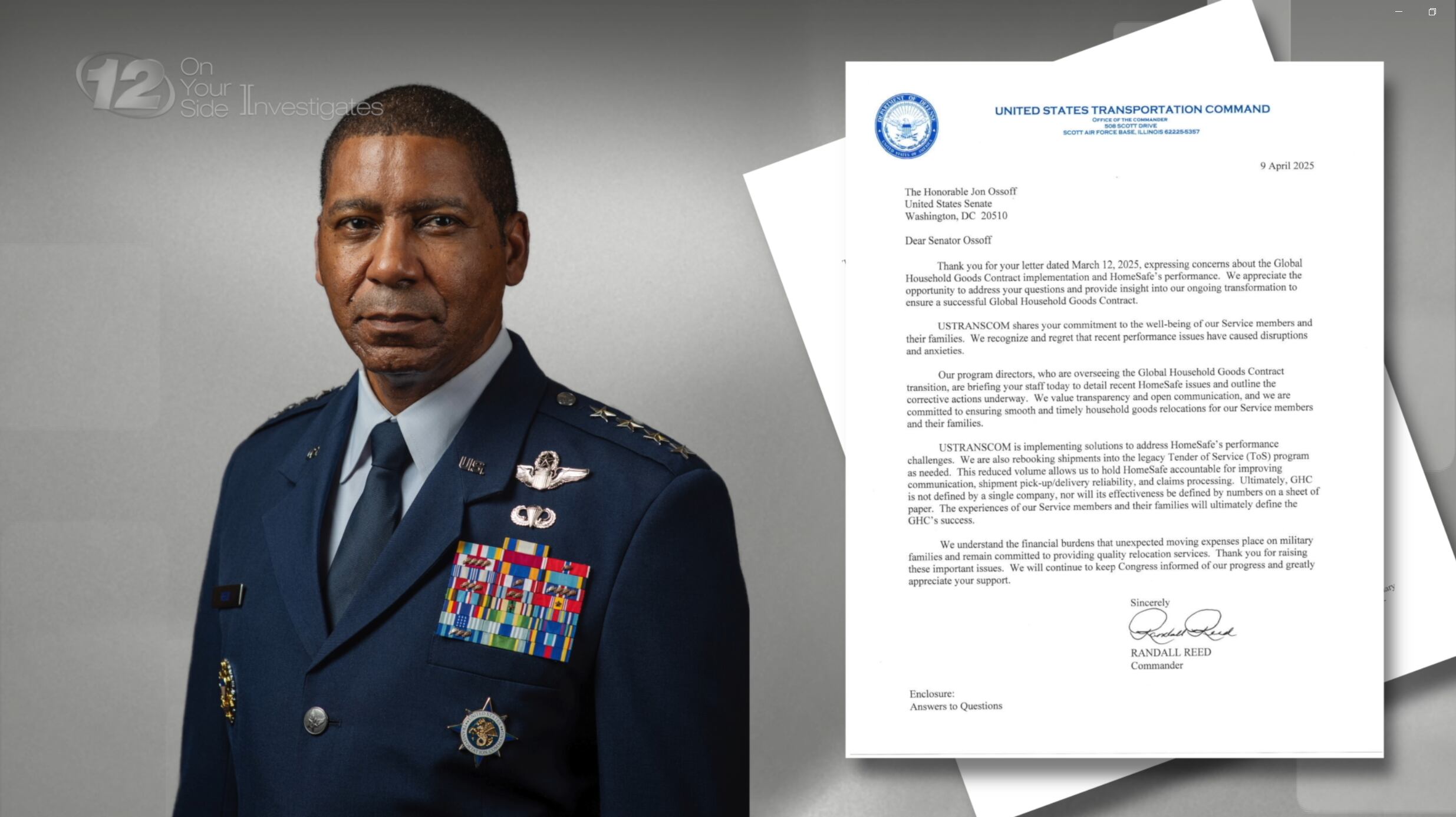 12 On Your Side Investigates: U.S. TRANSCOM’s response to 2 Ga. senators