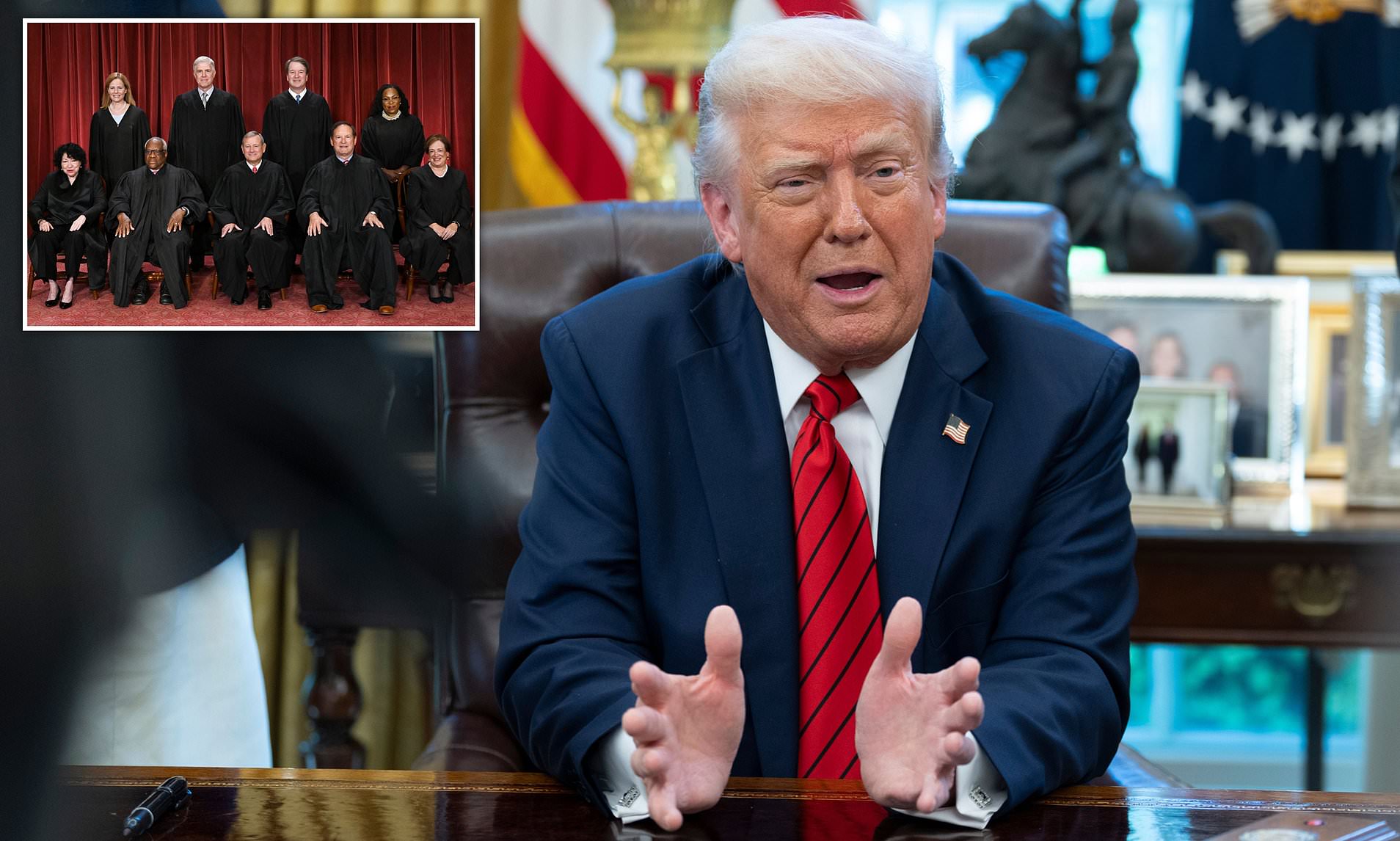 Trump's reaction on birthright citizenship being closer to reality