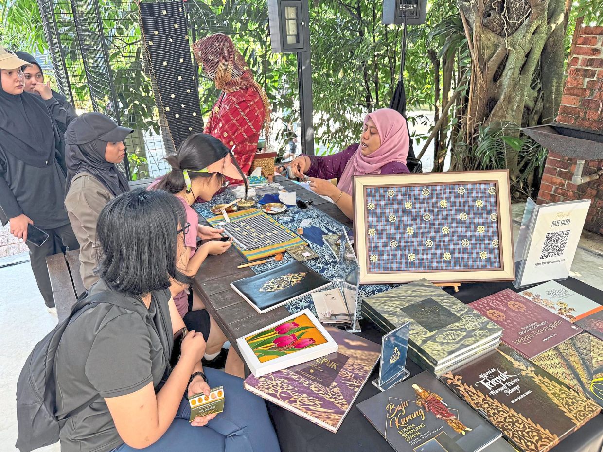 Creativity blossoms in forest park