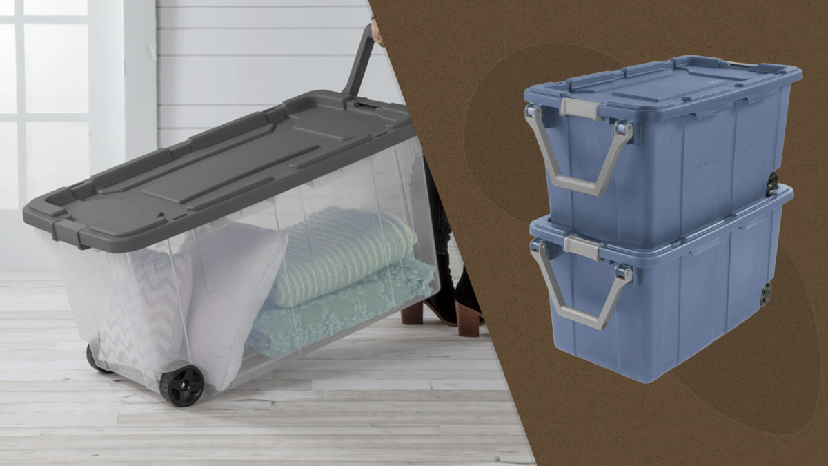 Walmart's 'Rugged' Industrial Storage Totes Are Under $20 Apiece Right ...