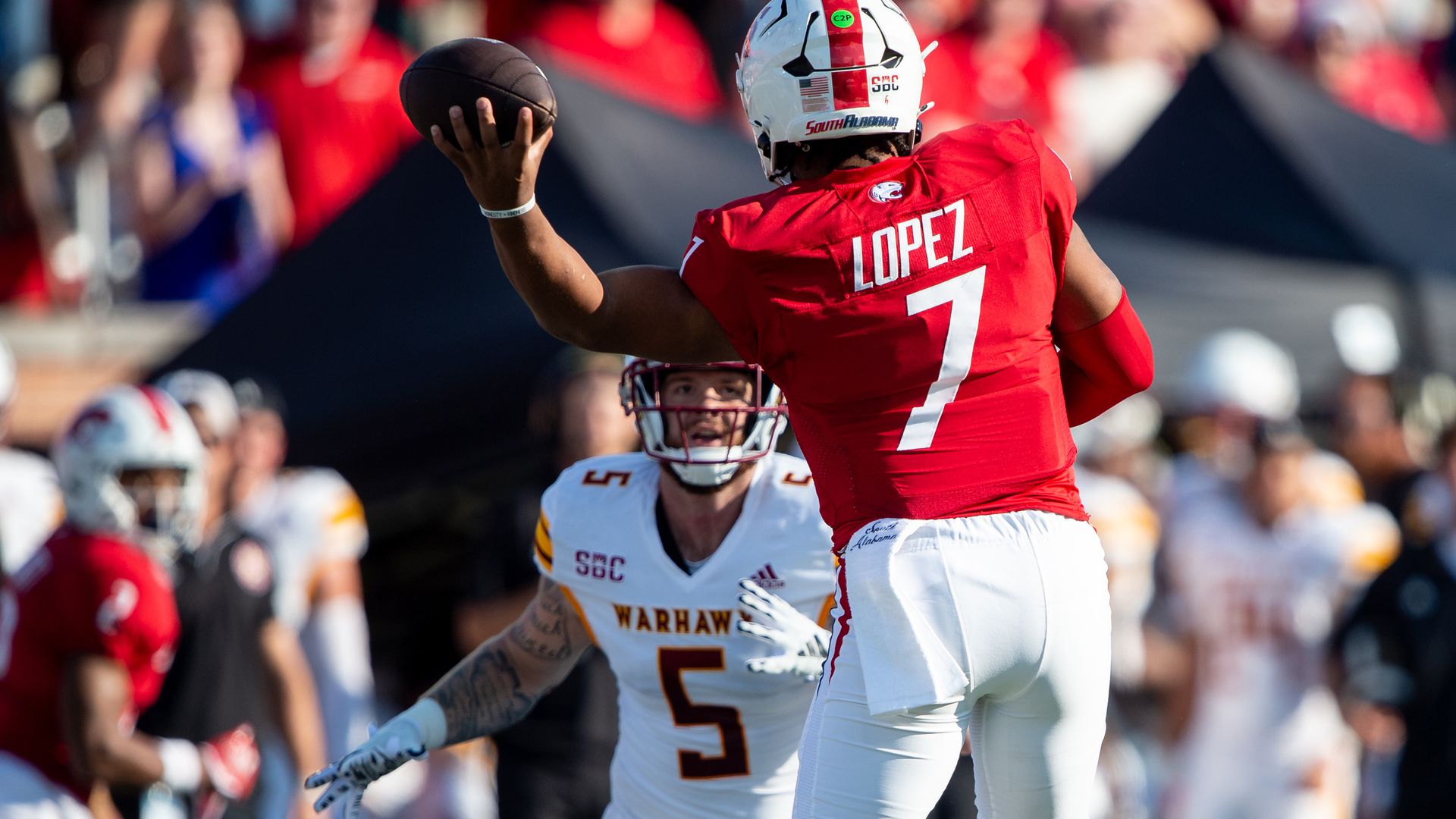 Quarterback Gio Lopez, South Alabama transfer, commits to UNC