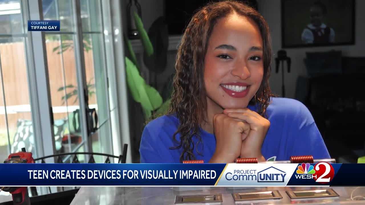 Orlando teen develops device to aid visually impaired