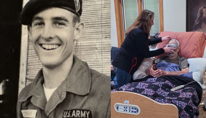 Mayville Army veteran in hospice care receives virtual honor flight tour