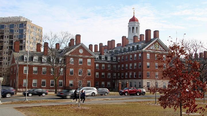 Komposisi Mahasiswa Internasional di Universitas Harvard