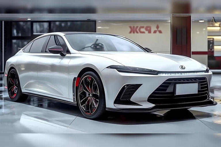 Lexus ES Gets a Bold New Look in This Next-Gen Sneak Peek