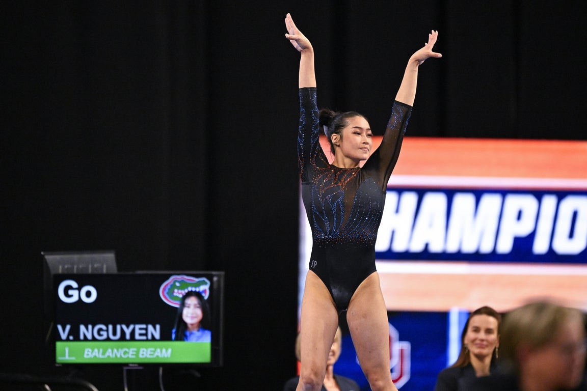 Superb photos of the elite Florida Gators gymnastics team