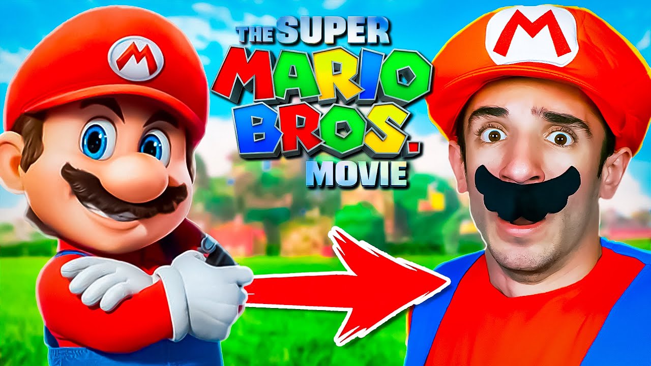 Super Mario Bros movie in real life 3!