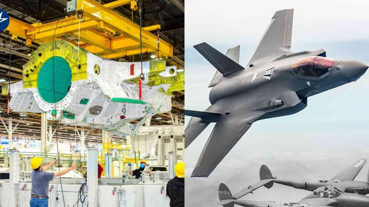 Lockheed Martin når milepæl med levering av den tusende sentrale vingestrukturen for F-35-jagerflyet