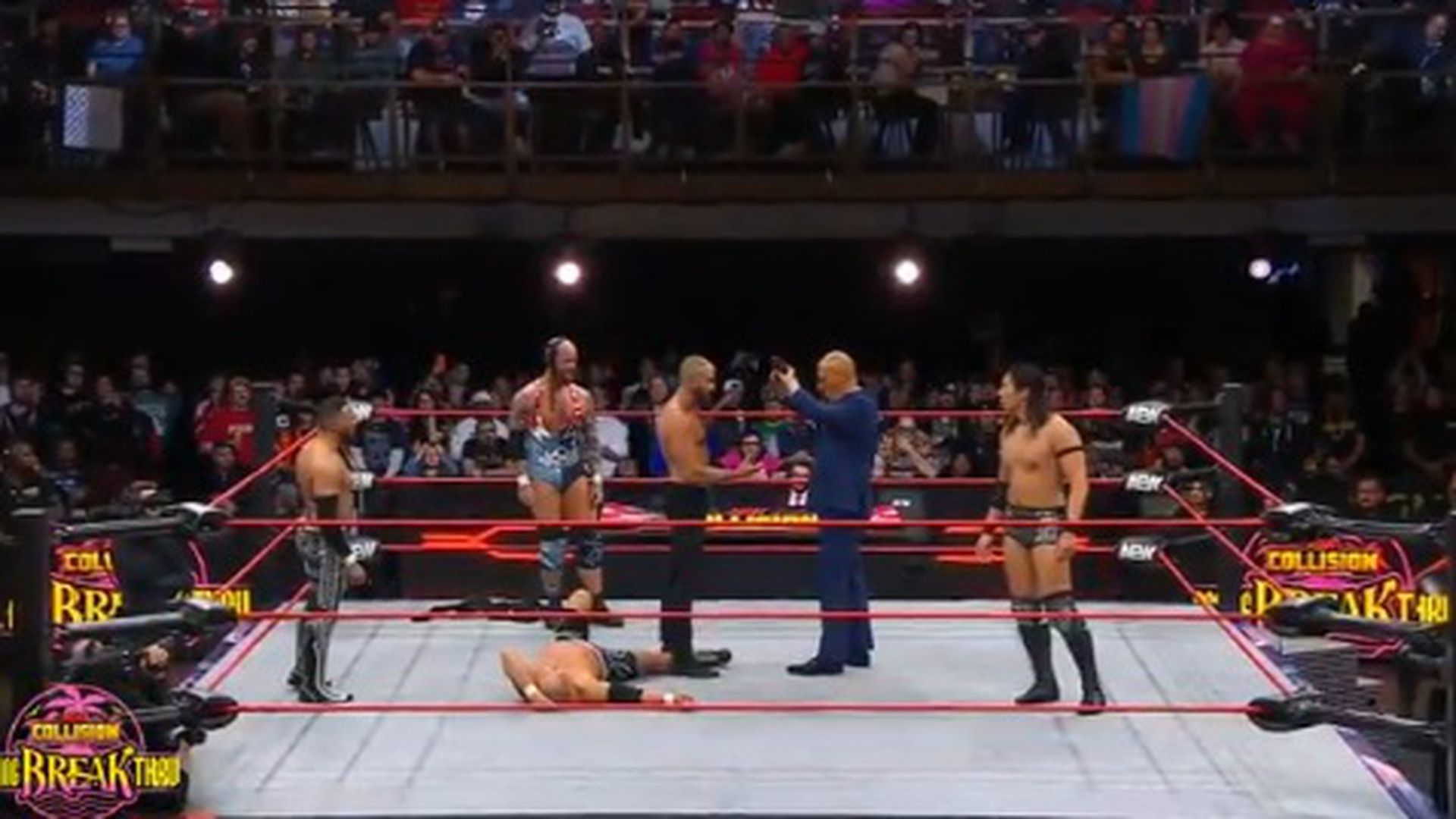 Rocky Romero turns heel after a surprise return in AEW