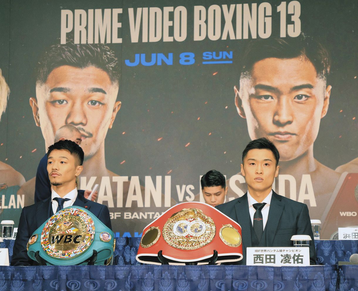6月8日に中谷潤人vs西田凌佑の王座統一戦と那須川天心の世界前哨戦、坪井智也のアジアタイトル戦が開催【ボクシング】