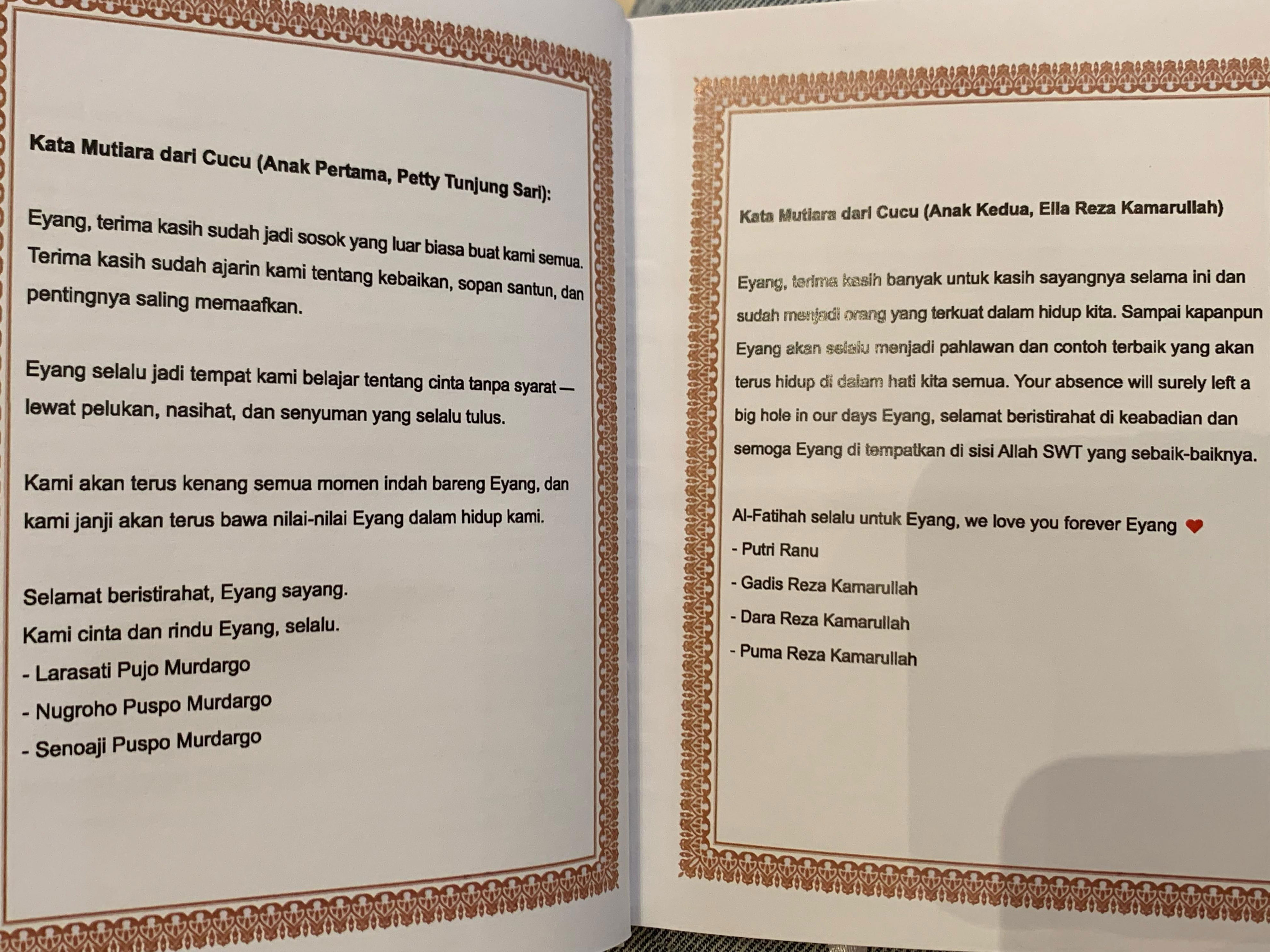 Haru, Terungkap Pesan Cinta Terakhir Anak dan Cucu untuk Titiek Puspa ...