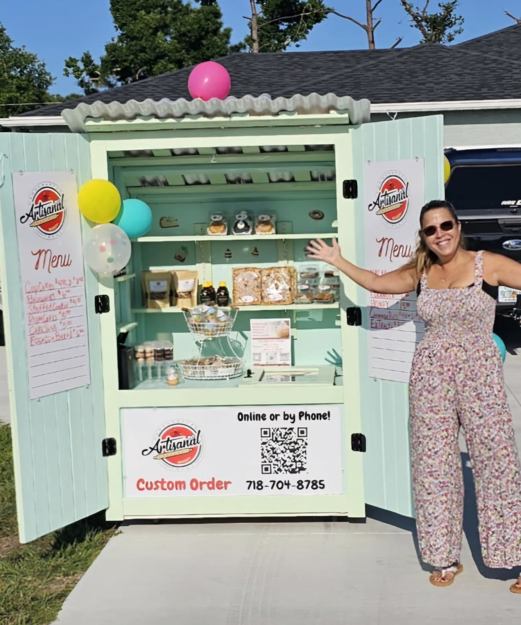 Artisanal Cravings Debuts Self-Serve Farmstand Bakery Booth in Englewood