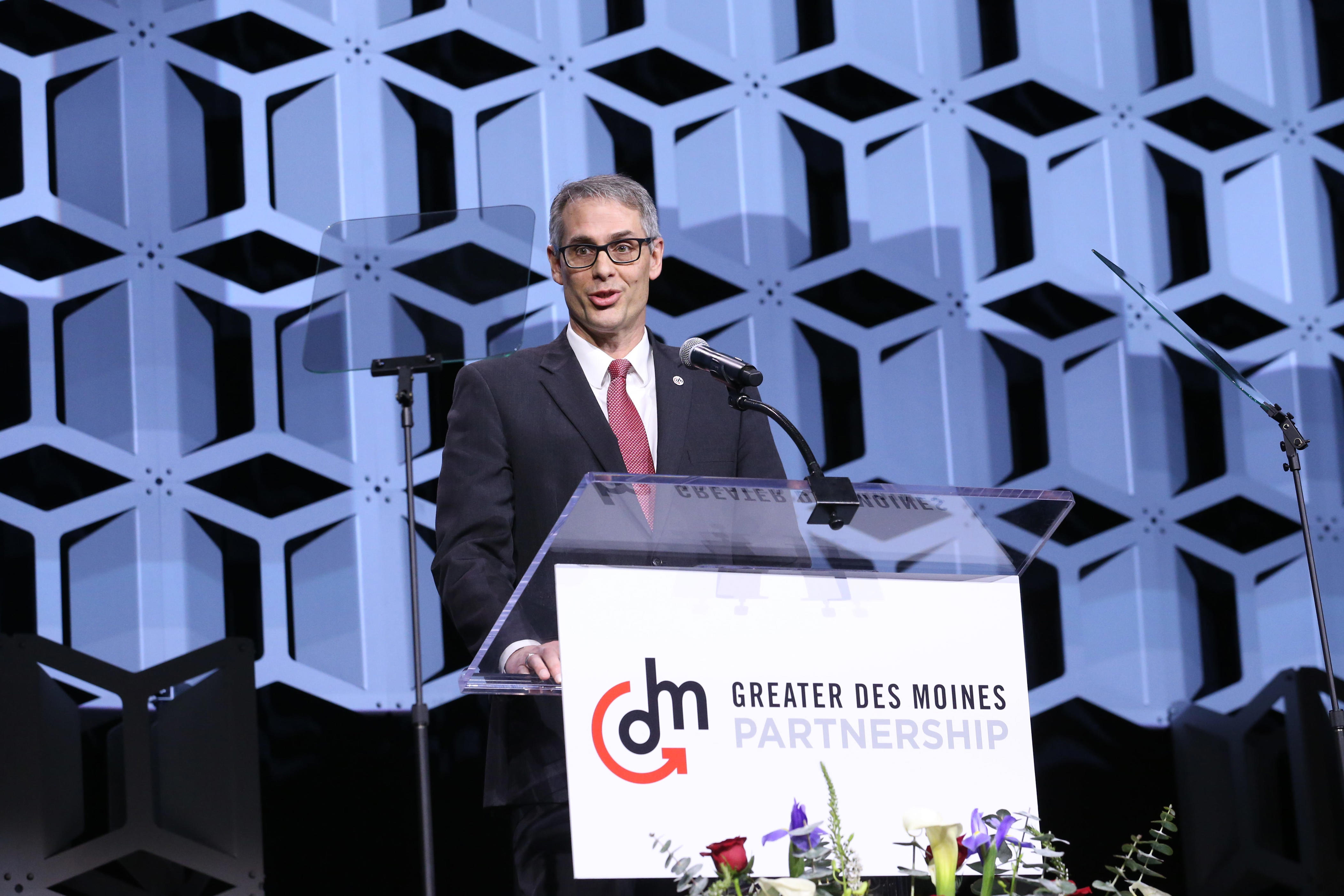 Jay Byers, president of Simpson College and former CEO of Des Moines ...