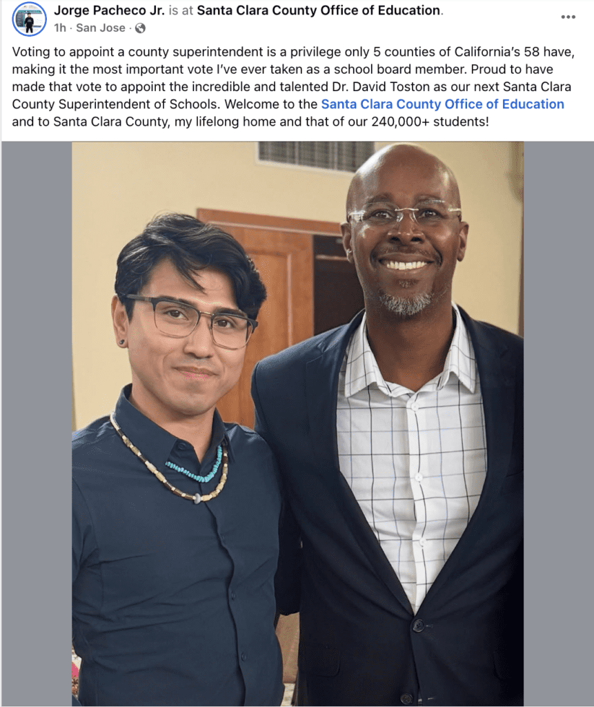 Santa Clara County Office of Education appoints new superintendent