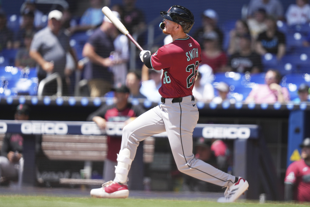 Pavin Smith, Josh Naylor homer and Diamondbacks beat Marlins 6-4 for ...