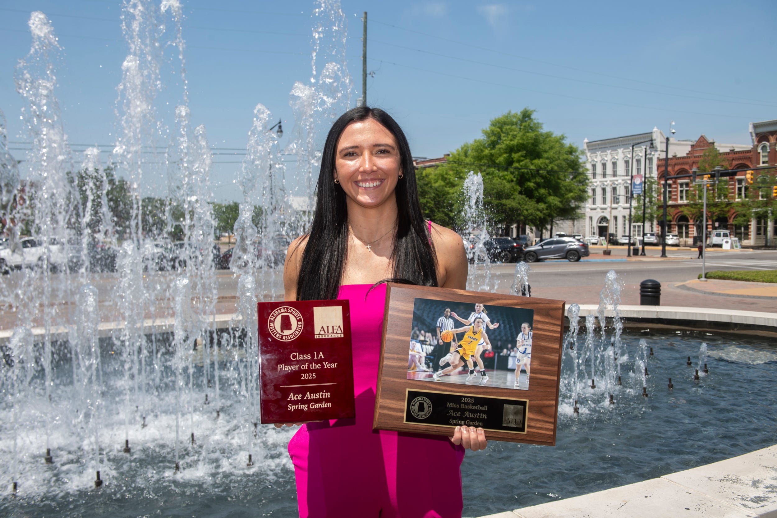 Spring Garden's Ace Austin first to win two Miss. Basketball awards as ...