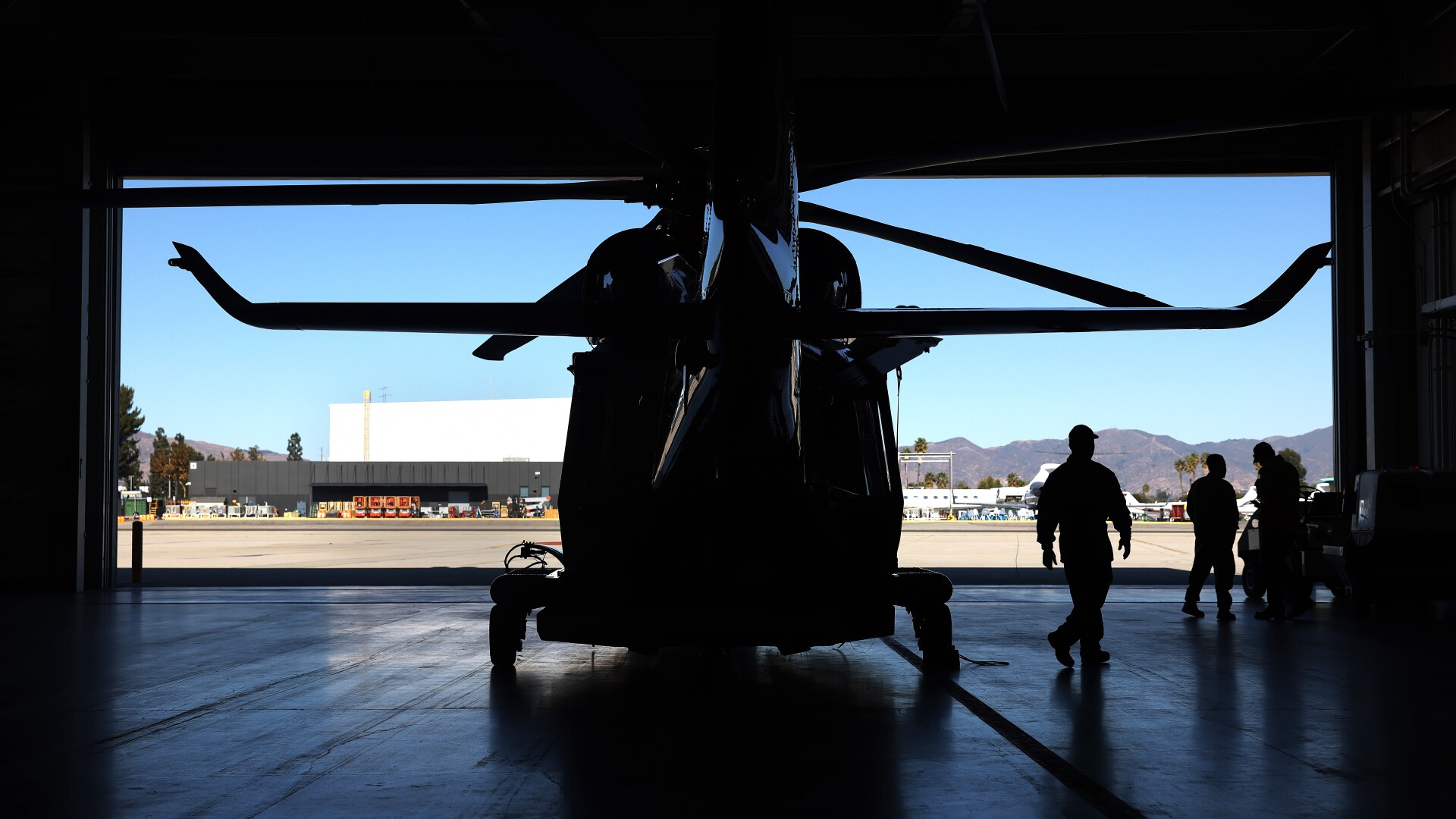Rams to conduct draft operations from space at LAFD Air Operations
